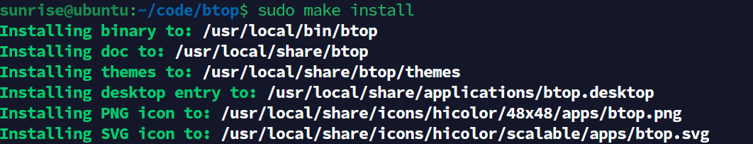 [Colorful CLI]在X3派上编译安装多彩资源监视器btop - 新手上路 - 地瓜机器人论坛